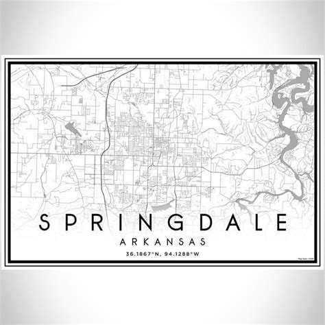 Image result for Springdale AR Map