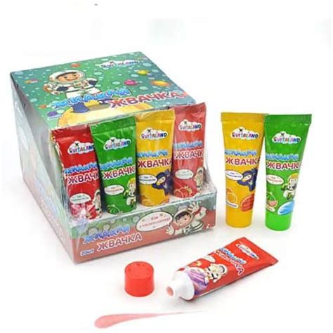 Toothpaste Liquid Jam Bubble Gum