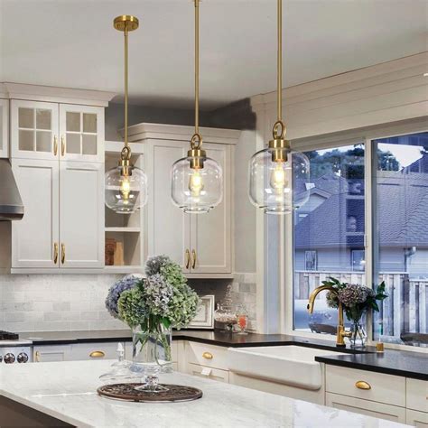 Cavitt Mid-century Modern Unique Pendant Lights Farmhouse Glass Kitchen ...