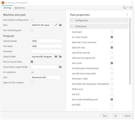 Image result for Fusion 360 NC Program