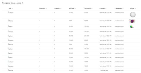 Image result for Power Apps Cart Layout Tutorial