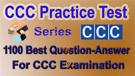 Image result for CCC Practice Set