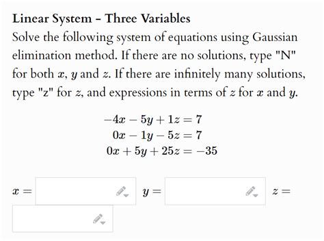 Image result for Linear Programming System of Equation 3 Variables