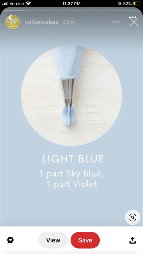 Image result for Icing Color Guide