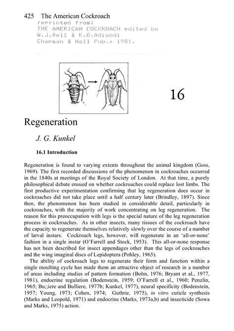(PDF) Cockroach Regeneration.