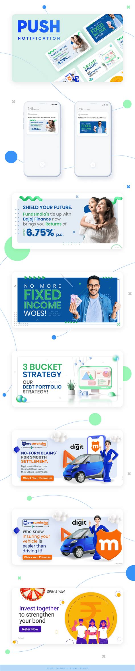 Image result for App Push Notification Banner Vector