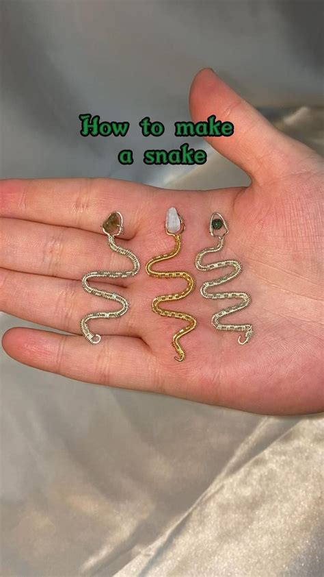 Image result for Wire Wrapped Snake Tutorial