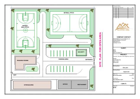 Image result for Site Layout Plan Example