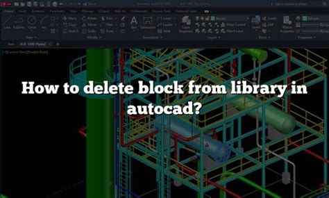 Image result for AutoCAD How to Delete Blocks