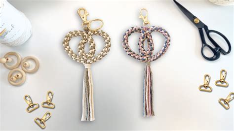 Image result for Macrame Simple for Keychains