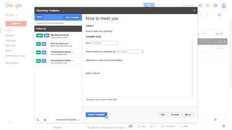 Image result for Google Mail Sample