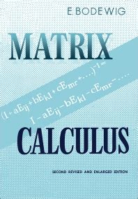 Image result for Matrix Calculus