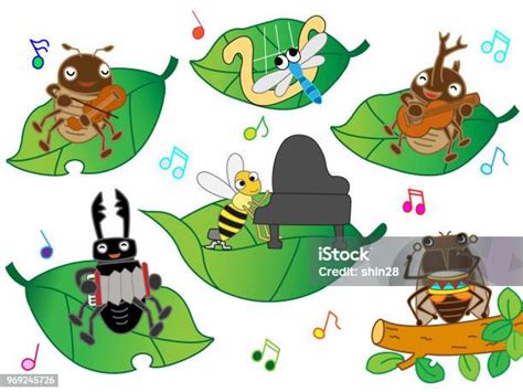 Image result for Insect Producing Music