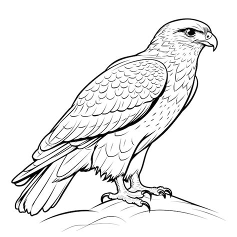 Image result for Hawk Drawing Colors