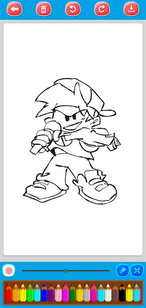 Image result for FNF Coloring Pages