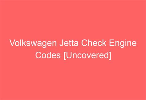 Image result for VW Engine Codes Fault Code