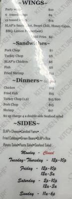 Image result for Da Slap Box Restaurant Menu