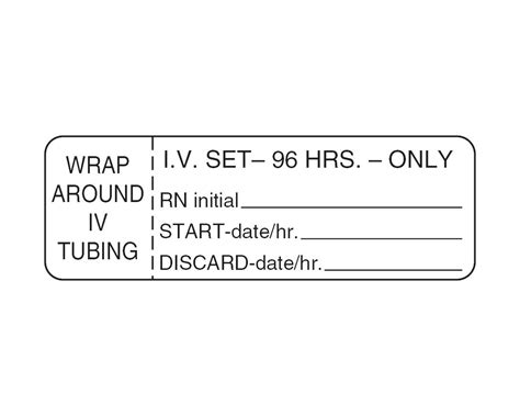 Image result for IV Line Labels