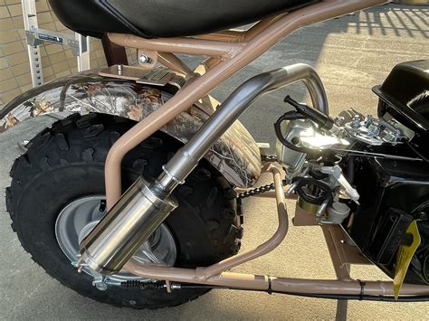 Image result for Mini Bike Header Muffler