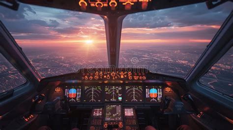 Image result for Sunset Cockpit View