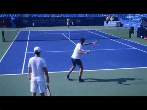Image result for Federer Practice Highlights