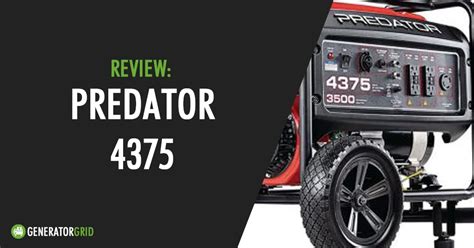 Image result for Predator Generators 4375 240