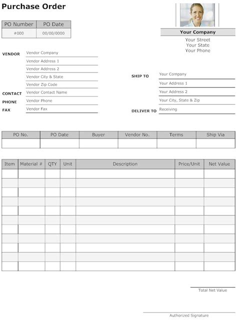 Image result for How to Complete a Purchase Order Form