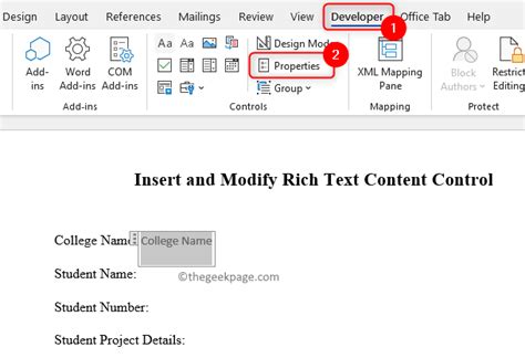 Image result for Text of Content Control Is Editable