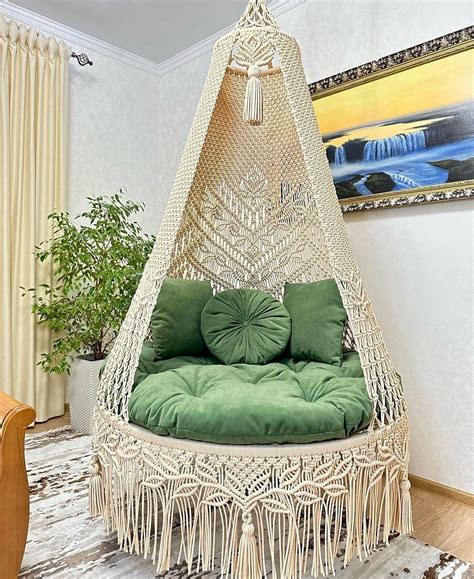 Image result for Macrame Chair Back