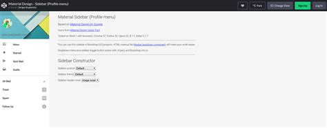 Image result for Custom Sidebar Bootstrap
