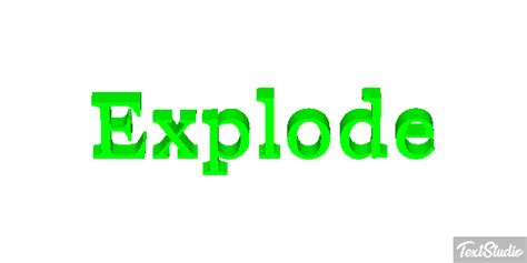 Image result for Sound Word That Explode
