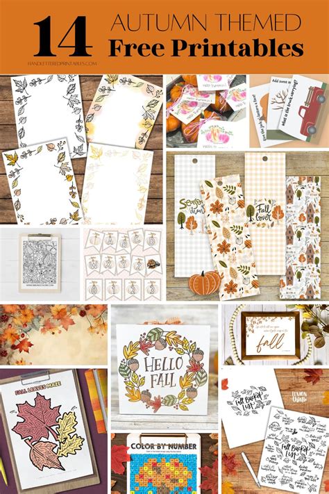 Image result for Free Fall Printables