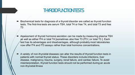 Image result for Thyroid Function Test Interpretation