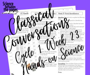 Image result for Classical Conversations Cycle 1 Science