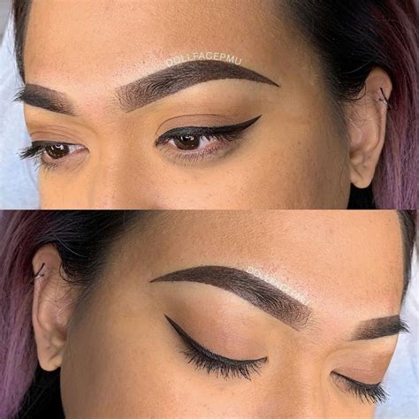 Image result for Threaded Eyebrows