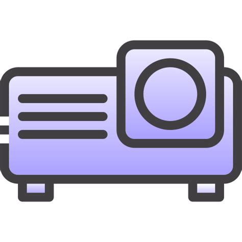 Image result for Projector 3D Color Icon PNG
