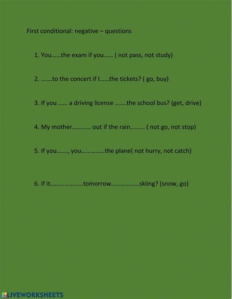 Image result for First Conditional ESL