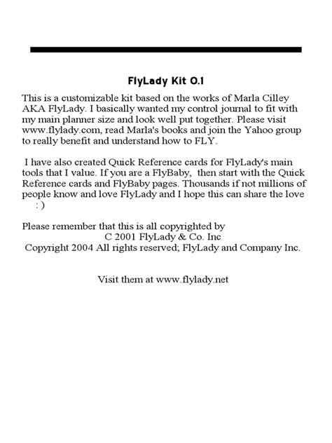 Image result for Open Source FlyLady Printables