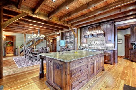 Image result for Timber Frame Kitchen with Track Lighting