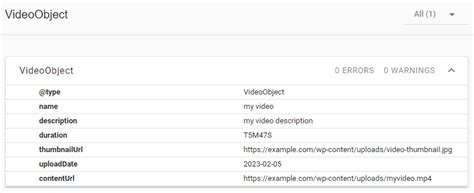 Image result for Schema Video