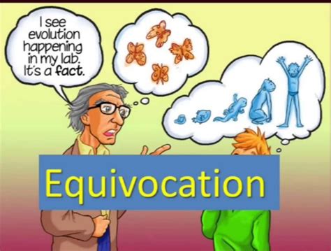 Image result for Equvocation Fallacy Example