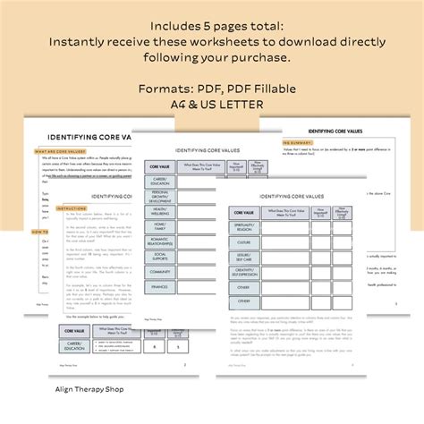 Image result for Core Values Exercise