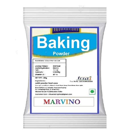 Image result for Baking Powder Ingredients List