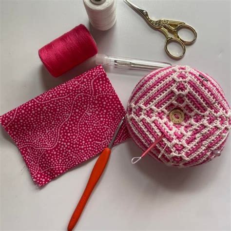 Image result for Crochet Pin Cushion Pattern