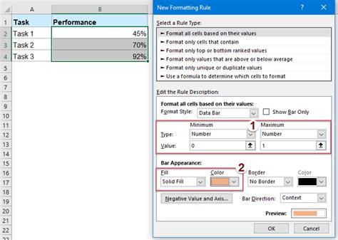 Image result for Progress Bar Chart Excel