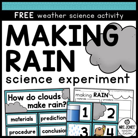 Image result for Making Rain Science Experiment