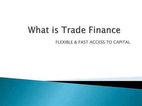 Image result for Trade Finance Explained