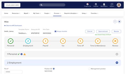 Image result for ADP TotalSource Logio