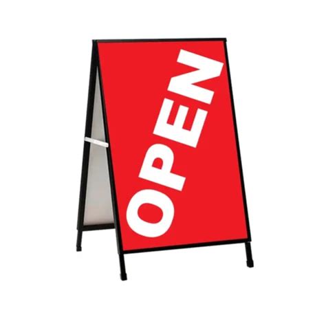 Image result for A Frame Open Sign
