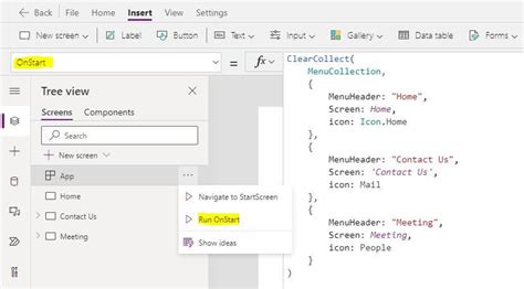 Image result for Power App Left Navigation